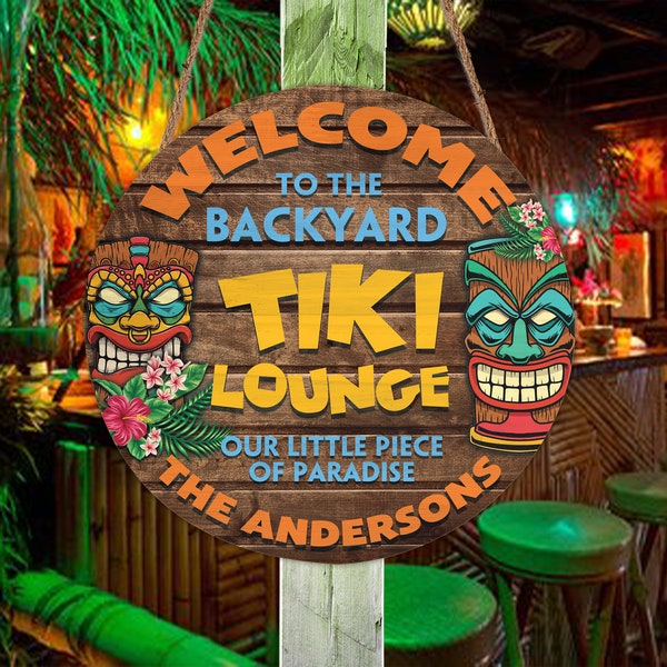 Tiki Bar Signs - Etsy