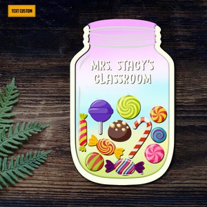 Candy Reward Jar With Charm, Tokens Sweet Candy Jar Chore Chart ...