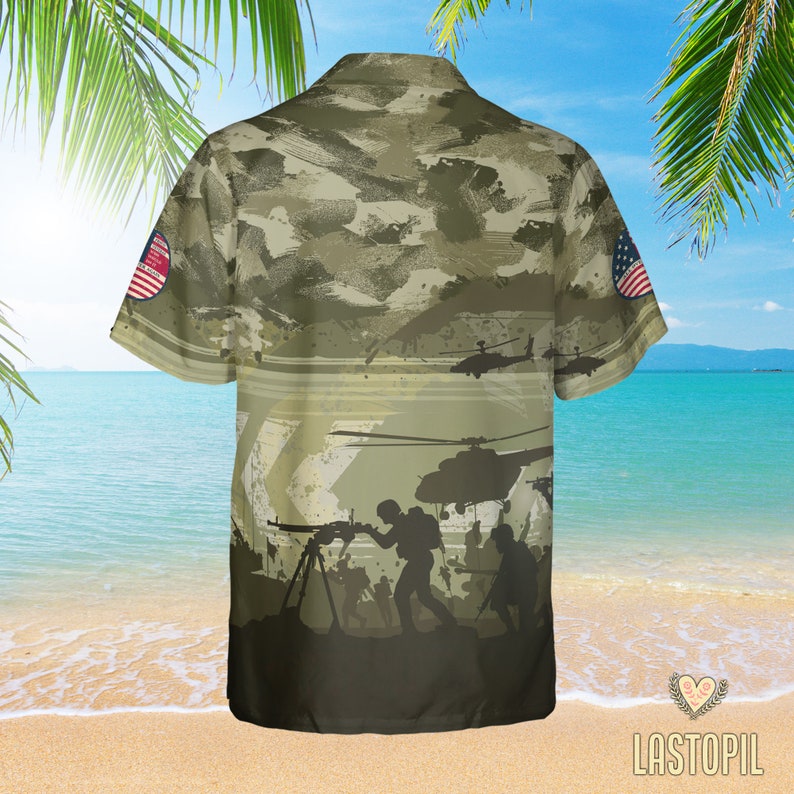 Personalized Veteran Brotherhood Hawaiian Shirt, Soldier Aloha Shirt ...