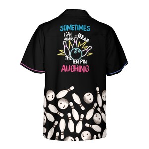 Personalized Ten Pin Aughing Bowling Hawaiian Shirt Bowling Shirt for ...