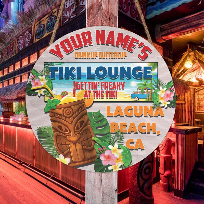 Tiki Signs - Etsy
