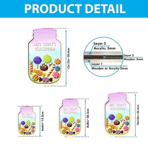 Candy Reward Jar With Charm, Tokens Sweet Candy Jar Chore Chart ...