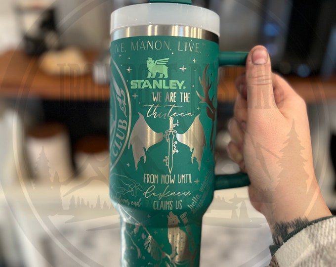 Throne of Glass Engraved Tumbler Fireheart Officially Licensed Merch ...