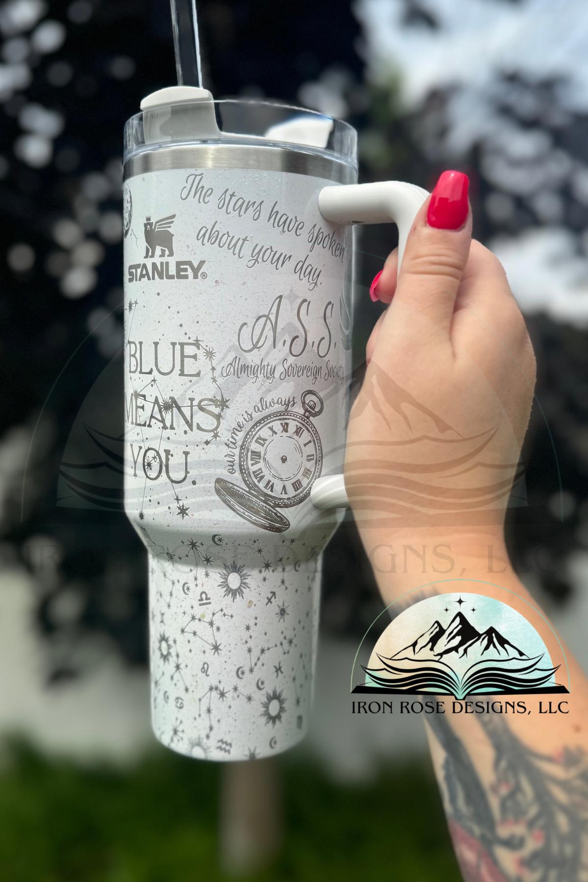 Zodiac Academy Engraved Tumbler | Zodiac | Officially Licensed Merch ...