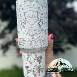 Zodiac Academy Engraved Tumbler | Zodiac | Officially Licensed Merch ...