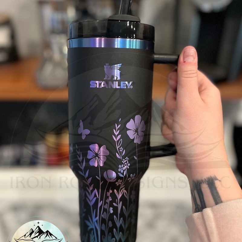 Floral Stanley Cup - Etsy