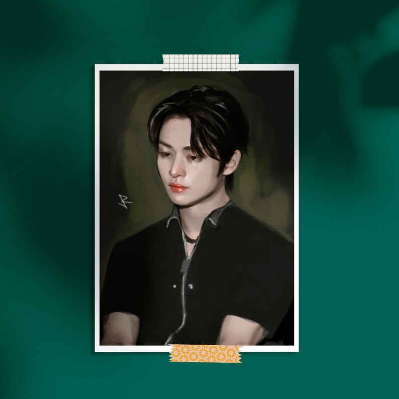 Lee Know Set Stray Kids Printable Wall Art, DIGITAL DOWNLOAD Kpop Art ...