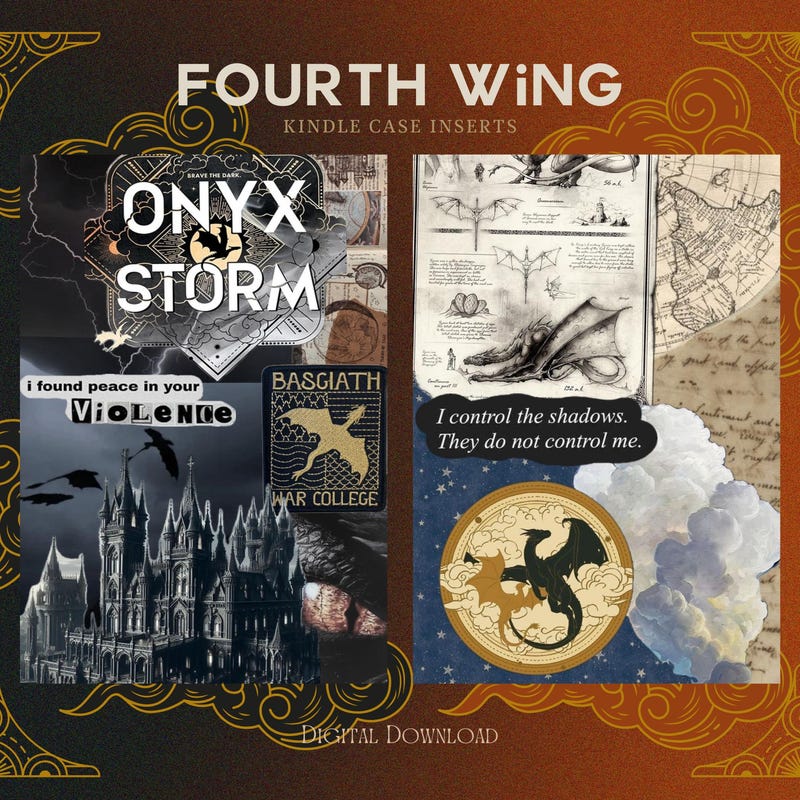 Kindle Onyx Storm Insert - Etsy