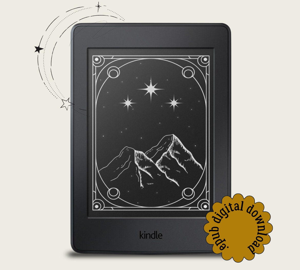 Kindle Custom Wallpaper Digital Download, Personalized E-reader ...