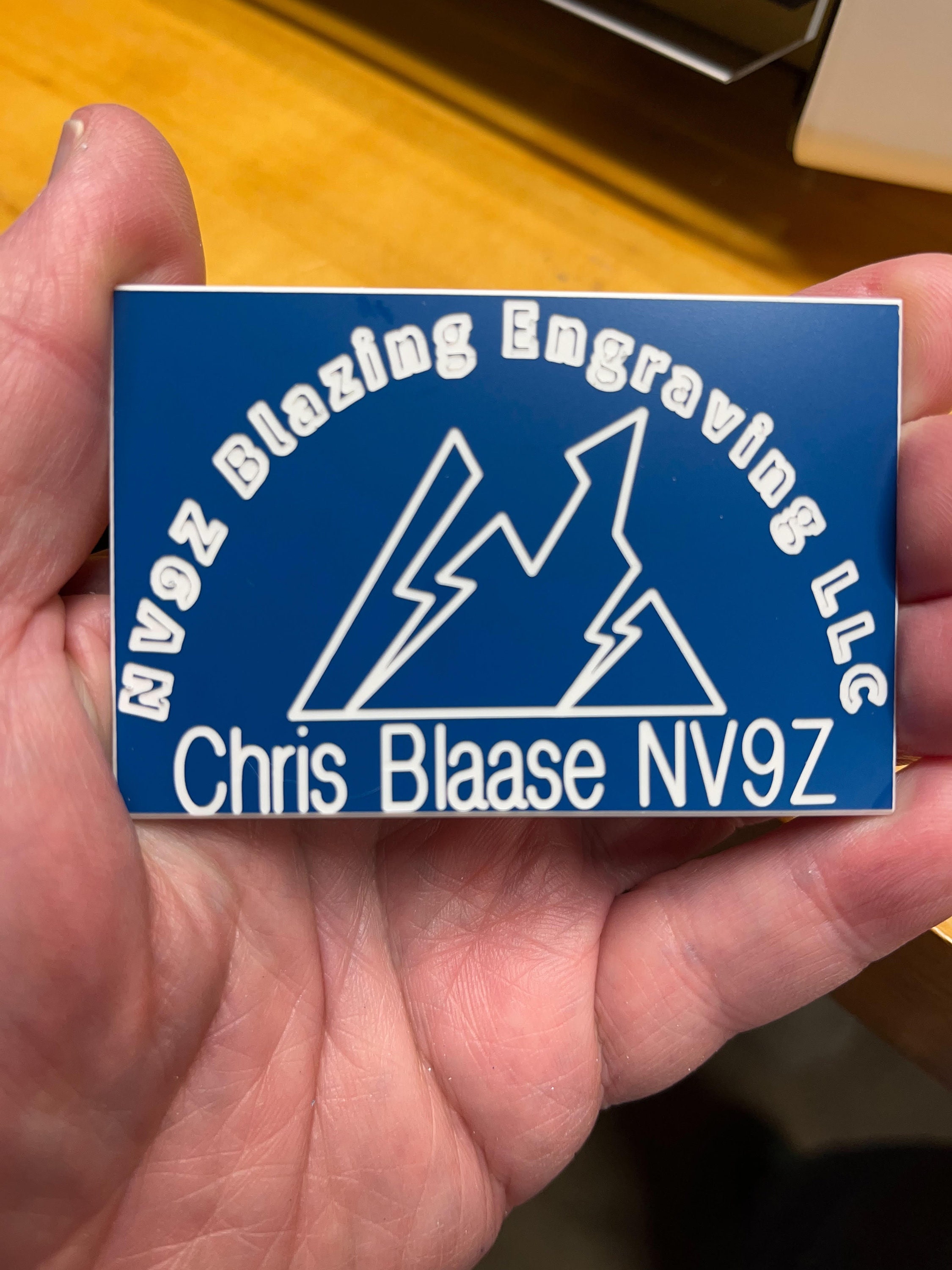Custom Engraved Ham Radio Name Badges - Etsy