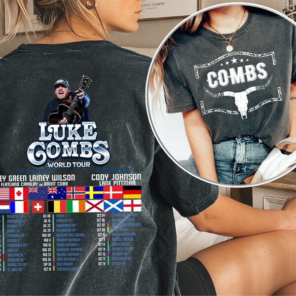 Luke Combs Shirt - Etsy