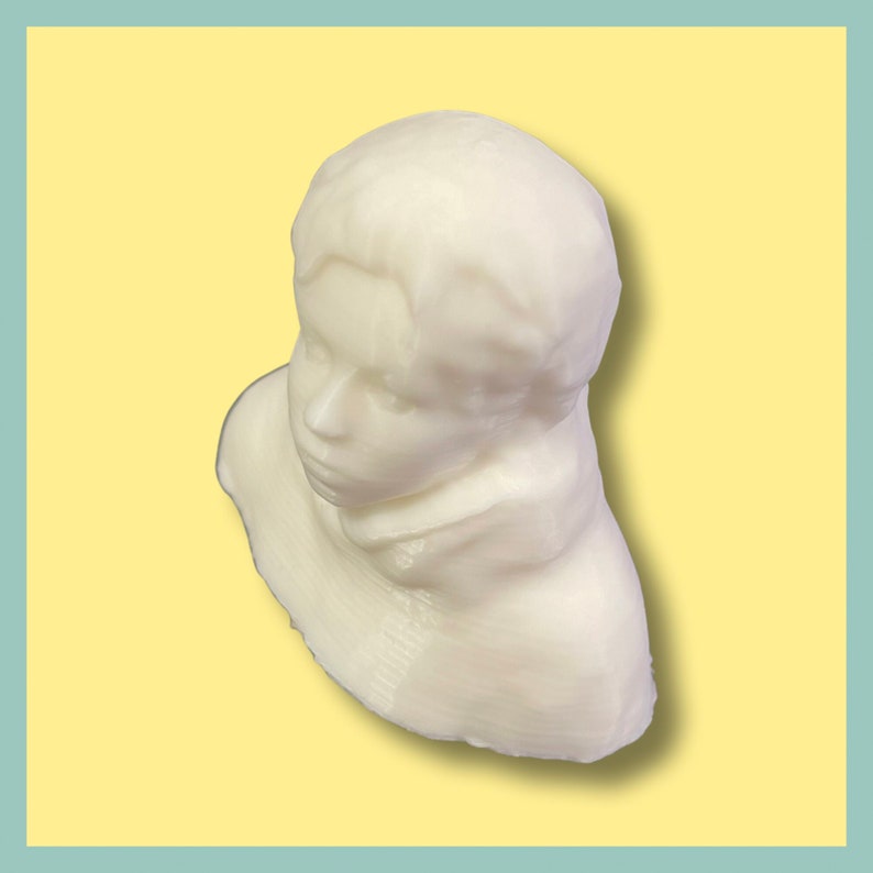 Custom 3D Portrait Bust Sculpture From Photo | Customized Bust Figurine ...