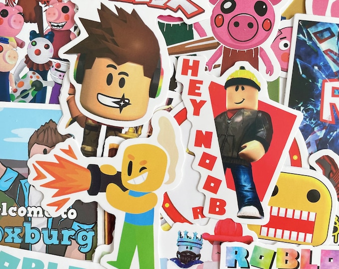 50pcs Roblox Stickers Vinyl Decal Roblox Sticker Pack, Matte Finish ...