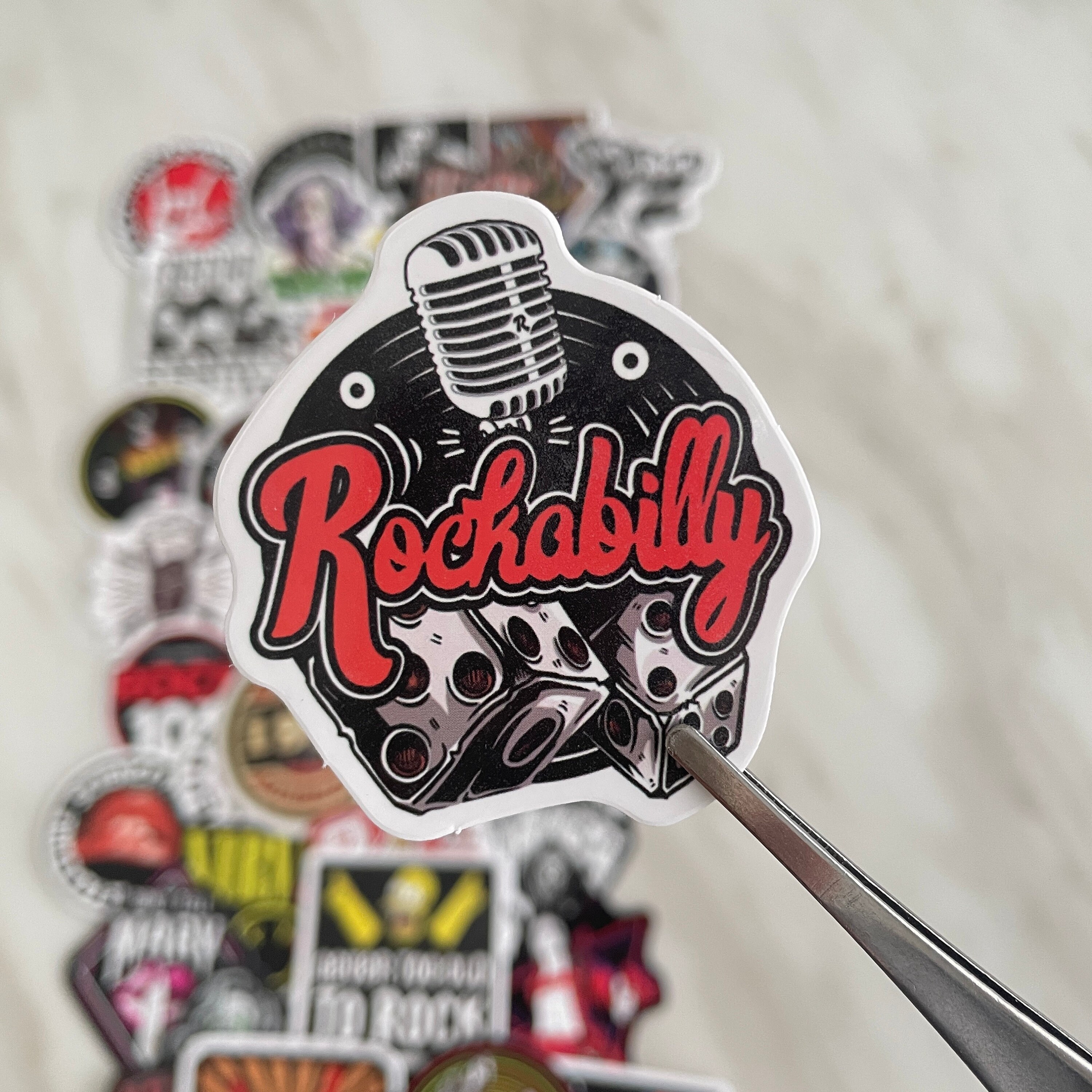 50pcs Rock Music Band Stickers Vinyl Decal Punk Music Party - Etsy ...