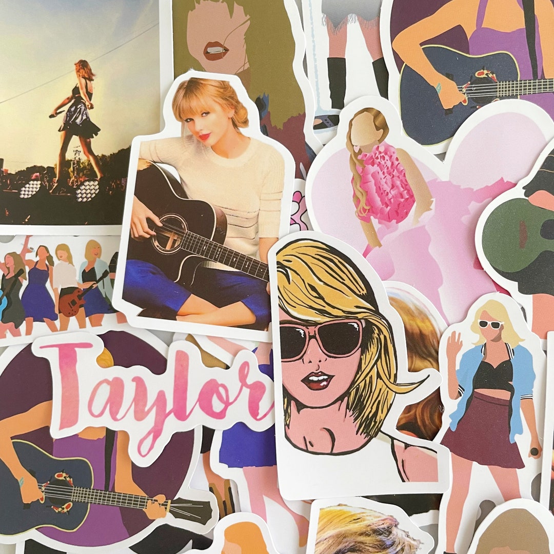 50pcs Taylor Swift Stickers Vinyl Decal Taylor Swift Sticker Pack ...