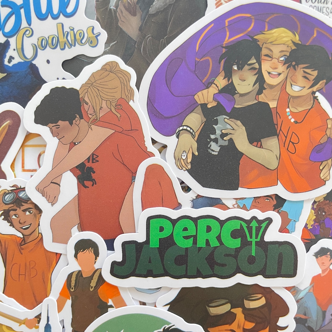 50pcs Percy Jackson Stickers Vinyl Decal Camp Half Blood Sticker Pack ...