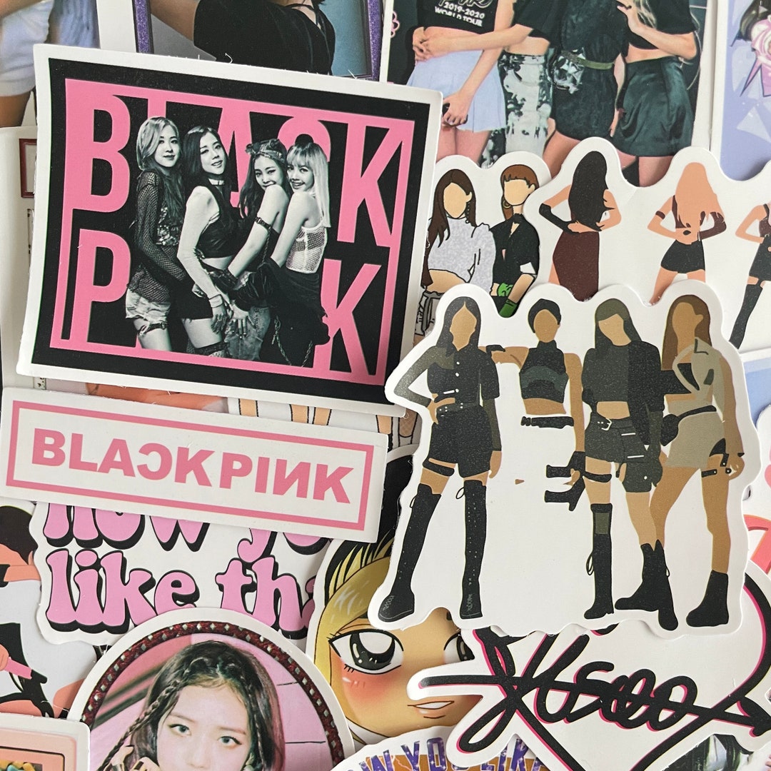 50pcs Blackpink Stickers Vinyl Decal Kpop Sticker Pack, Matte Finish ...