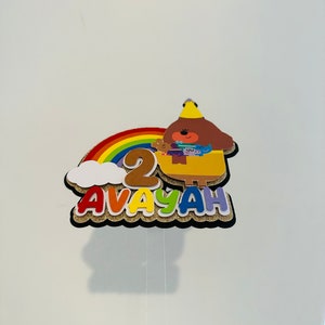 Hey Duggee Cake Topper, Hey Duggee, Duggee Cake Topper, Time for Duggee ...