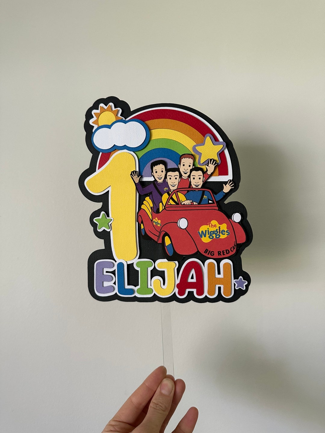 Wiggles Cake Topper, the Wiggles, Wiggles Cake, Cupcakes, Cake Topper ...