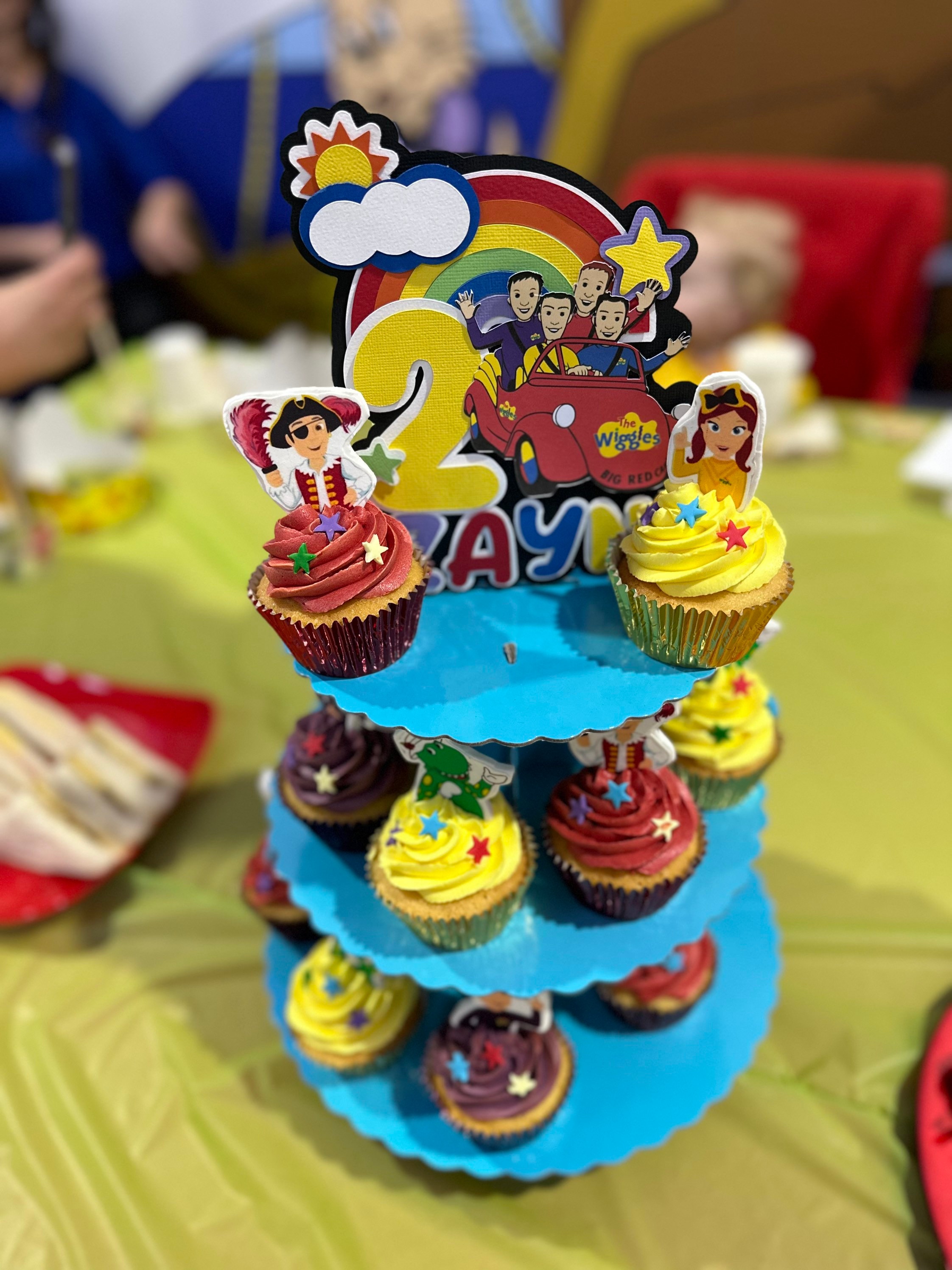 Wiggles Cake Topper the Wiggles Wiggles Cake Cupcakes Cake - Etsy Ireland