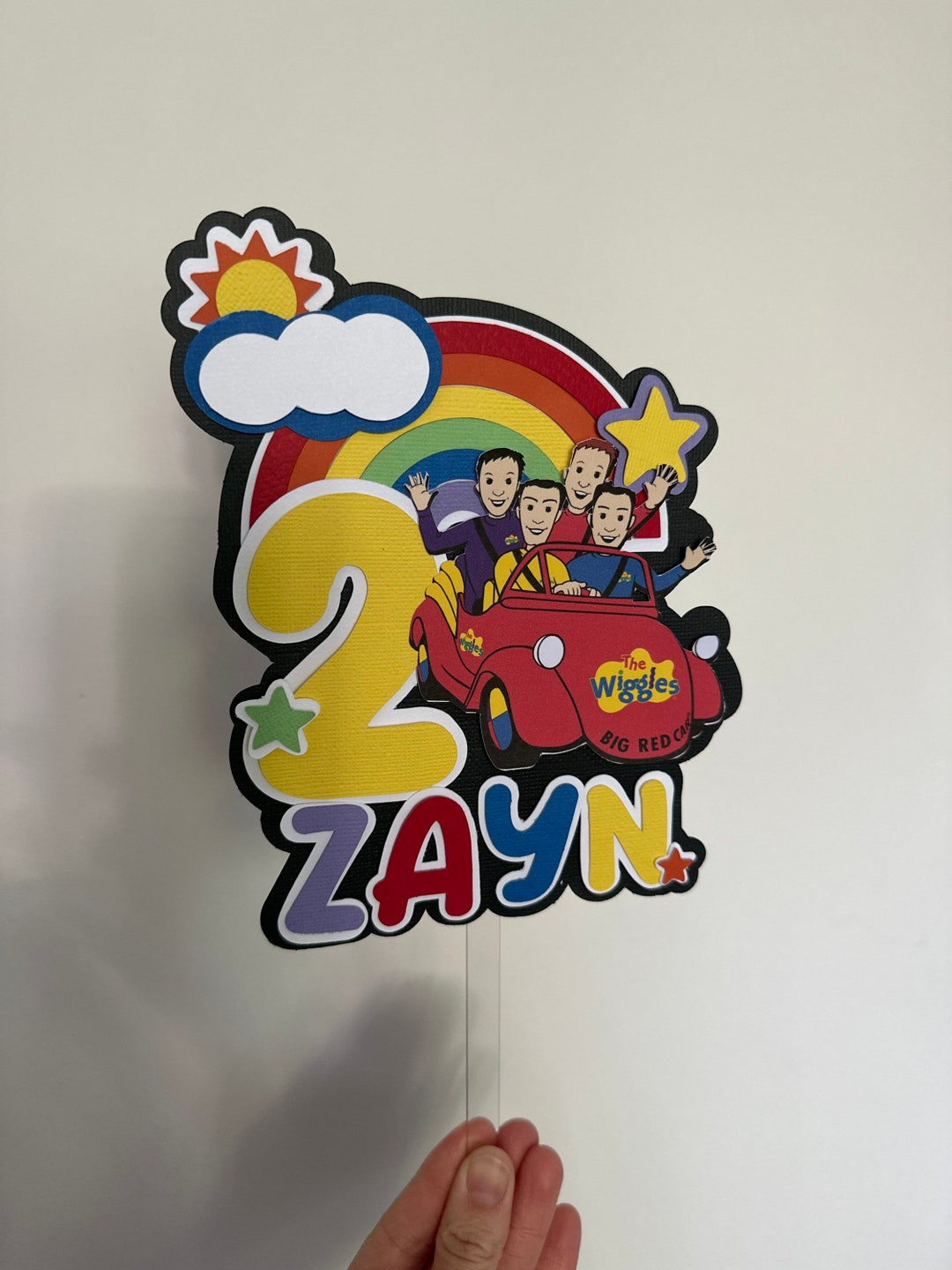 Wiggles Cake Topper los meneos pastel de meneos cupcakes - Etsy España