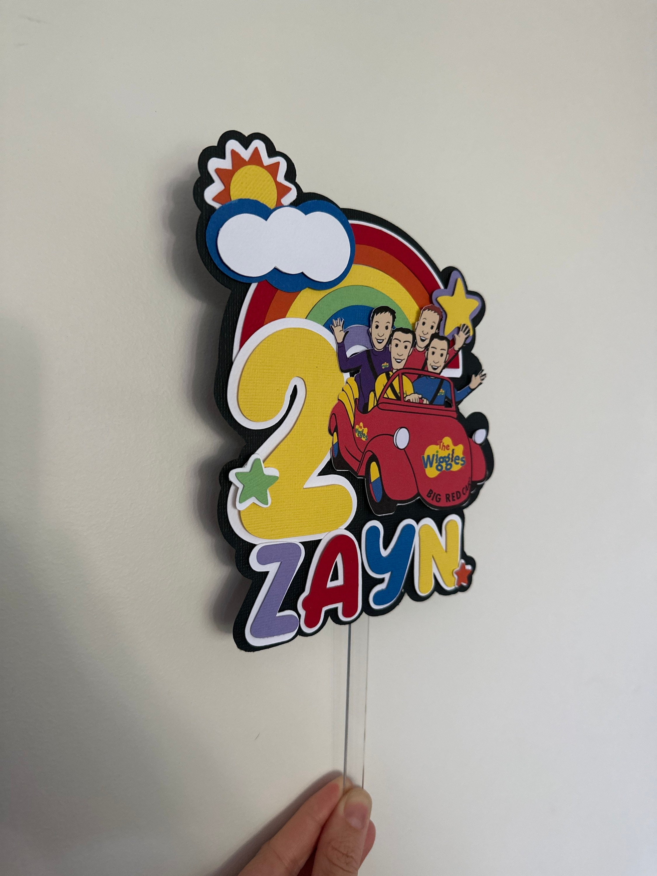 Wiggles Cake Topper the Wiggles Wiggles Cake Cupcakes Cake - Etsy Ireland