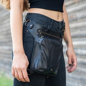 Leg Bag,waist Bag,hip Bag,sling Bag,thigh Bag,crossbody Bag,leather Leg ...