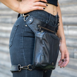 Leg Bag,waist Bag,hip Bag,sling Bag,thigh Bag,crossbody Bag,leather Leg ...