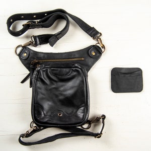 Leg Bag,waist Bag,hip Bag,sling Bag,thigh Bag,crossbody Bag,leather Leg ...