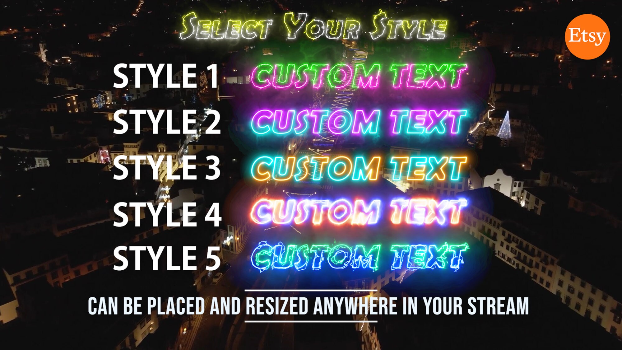 Custom Animated Name Overlay for Twitch Kick Streaming OBS - Etsy Australia