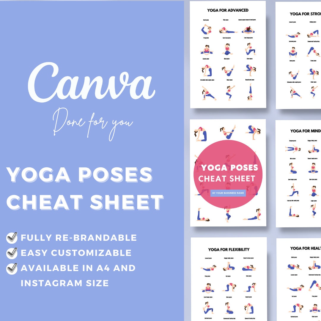 Yoga Poses For Beginners Printable