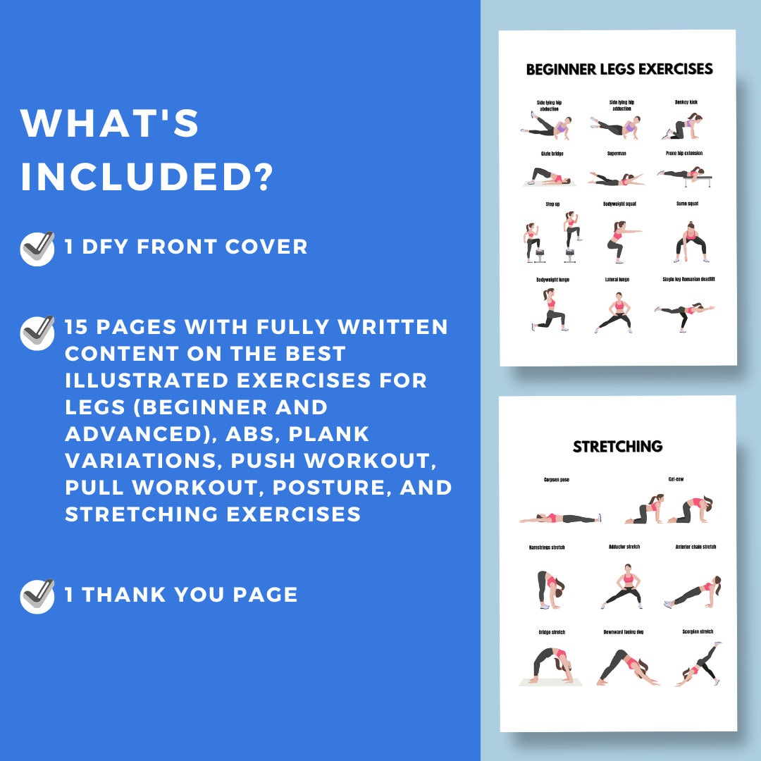 Editable Workout Exercise Cheat Sheet A4 Instagram and - Etsy Australia
