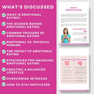 Emotional Eating Guide: Editable Canva Template for Nutritionists ...