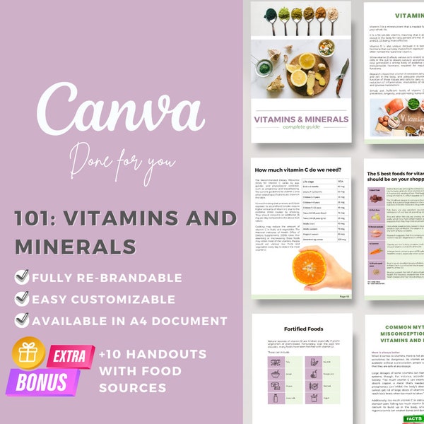 Nutrition Facts Instagram Post Templates, Health Coach, Wellness ...