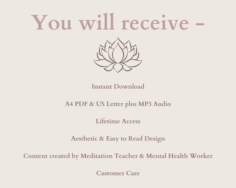 Rainforest Guided Meditation Script and Audio Bundle Mindfulness Nature ...