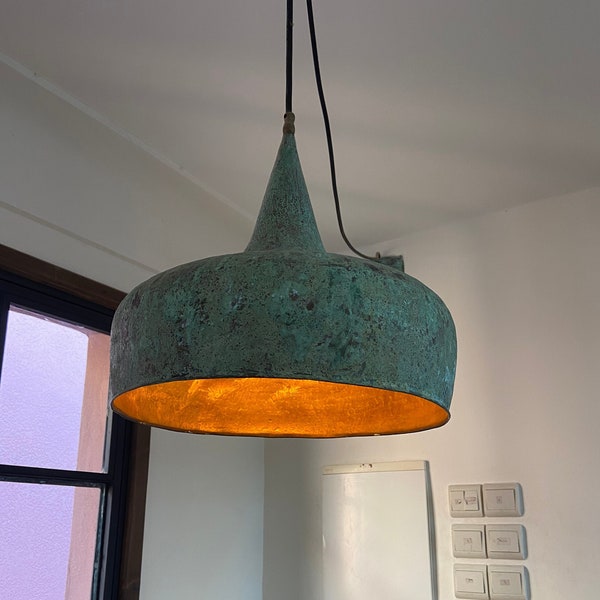 Copper Pendant Light - Etsy