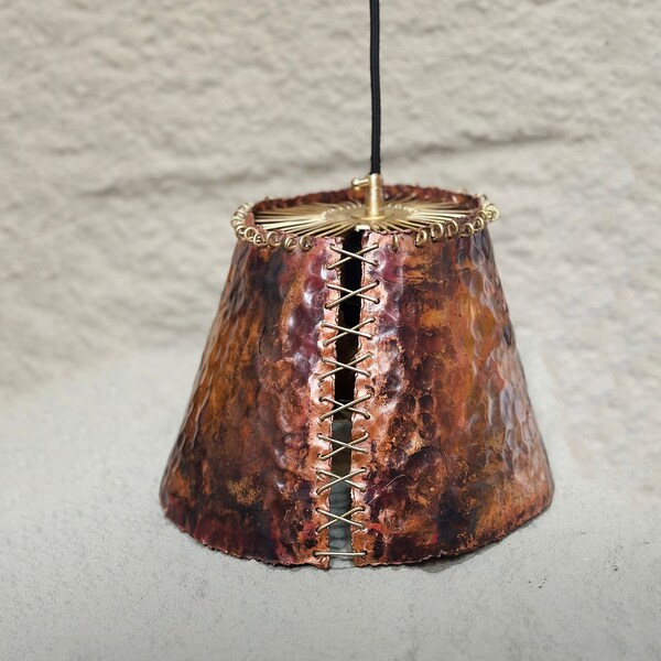 Copper Pendant Light - Etsy