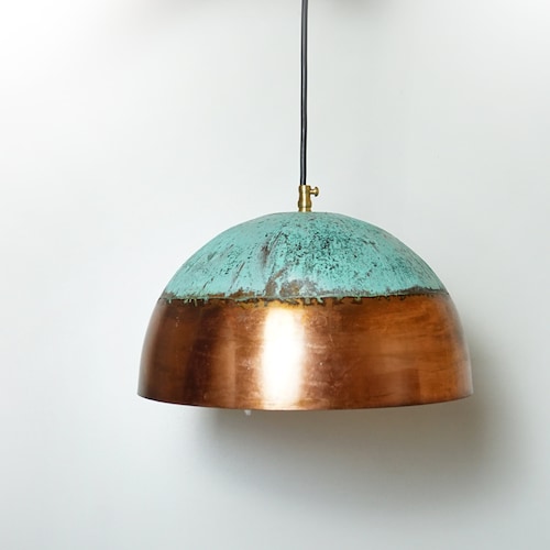 Rustic Copper Pendant Light Hammered Copper Kitchen Island - Etsy