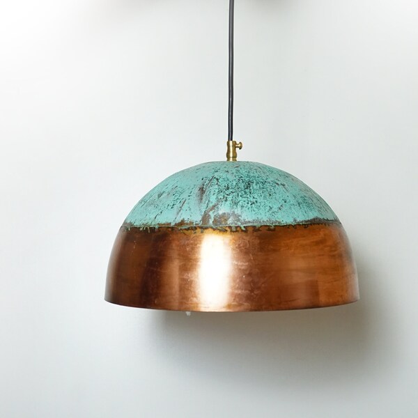 Copper Kitchen Light - Etsy