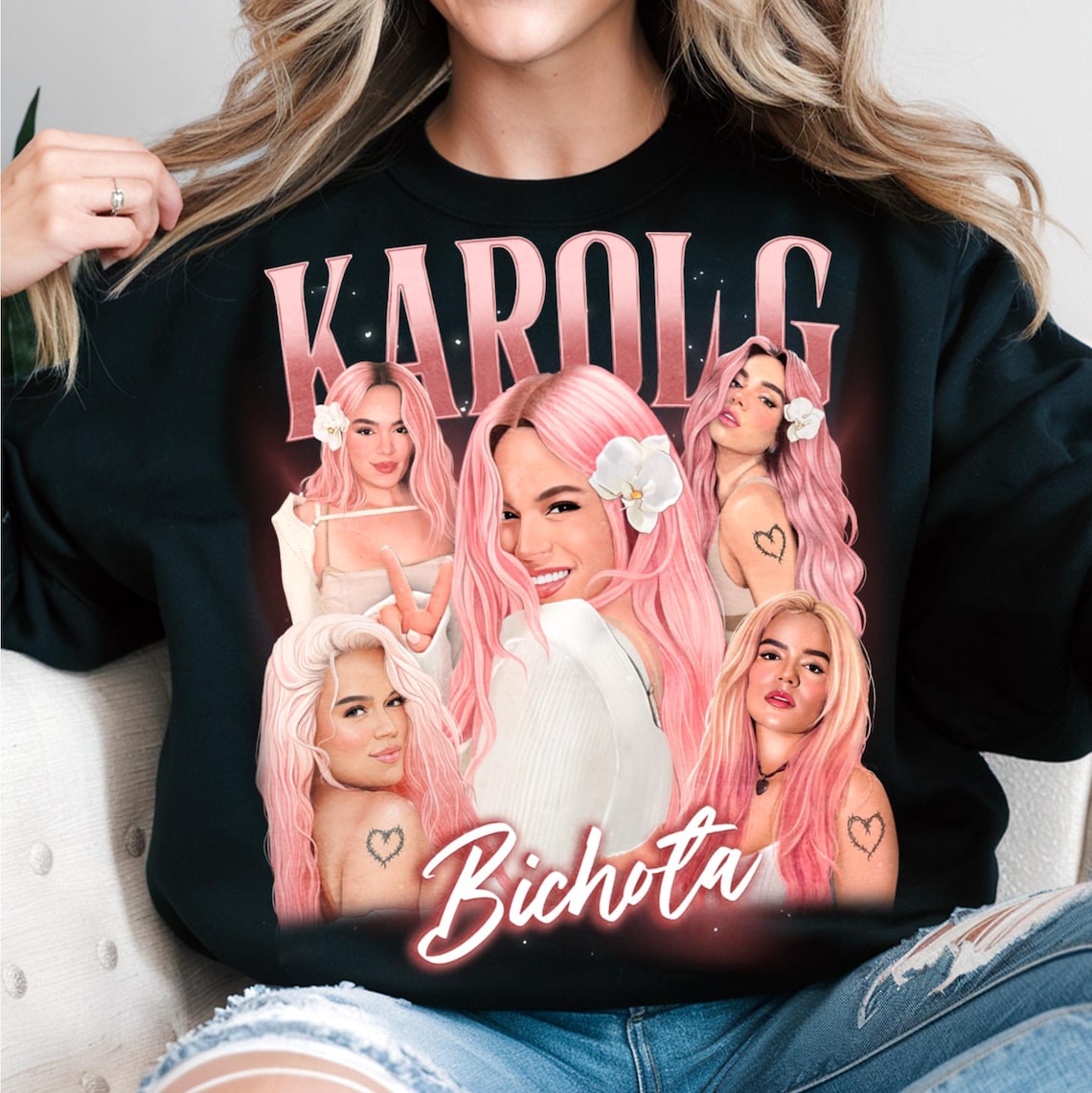 Karol G Hand Drawn Bundle Manana Sera Bonito PNG, Bichota Season Png ...