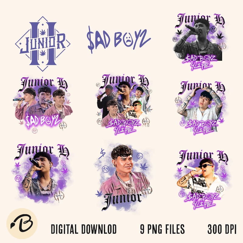 Junior h svg - Etsy México