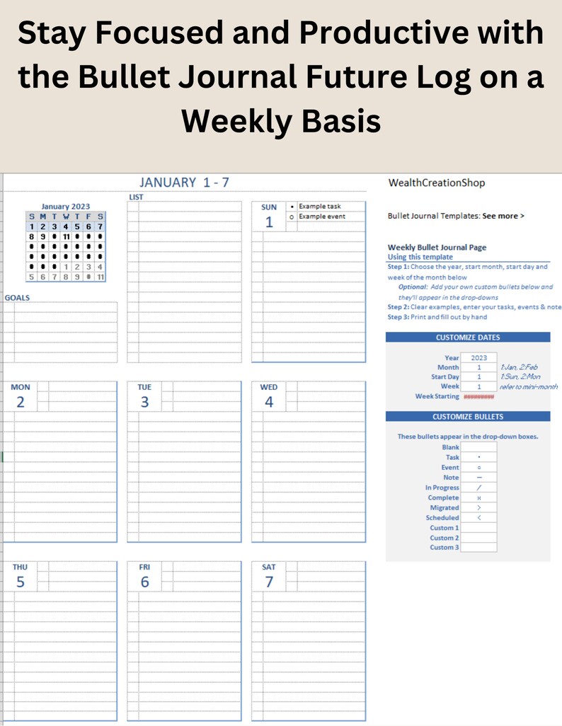 Easily Keep Track of Your Tasks and Events With the Bullet Journal ...