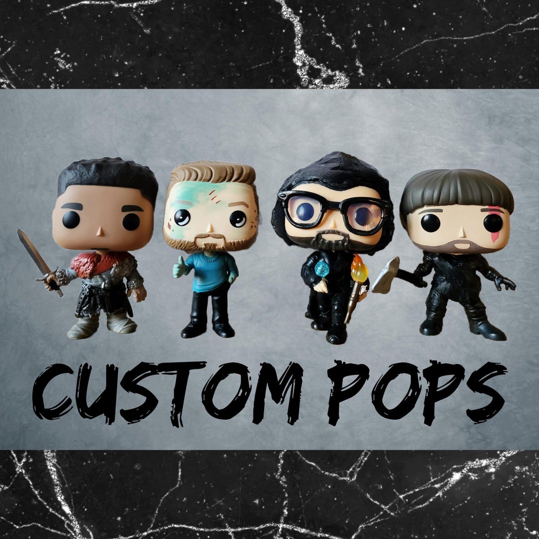 CUSTOM Funko Pop Dungeons and Dragons Pathfinder Original Characters ...