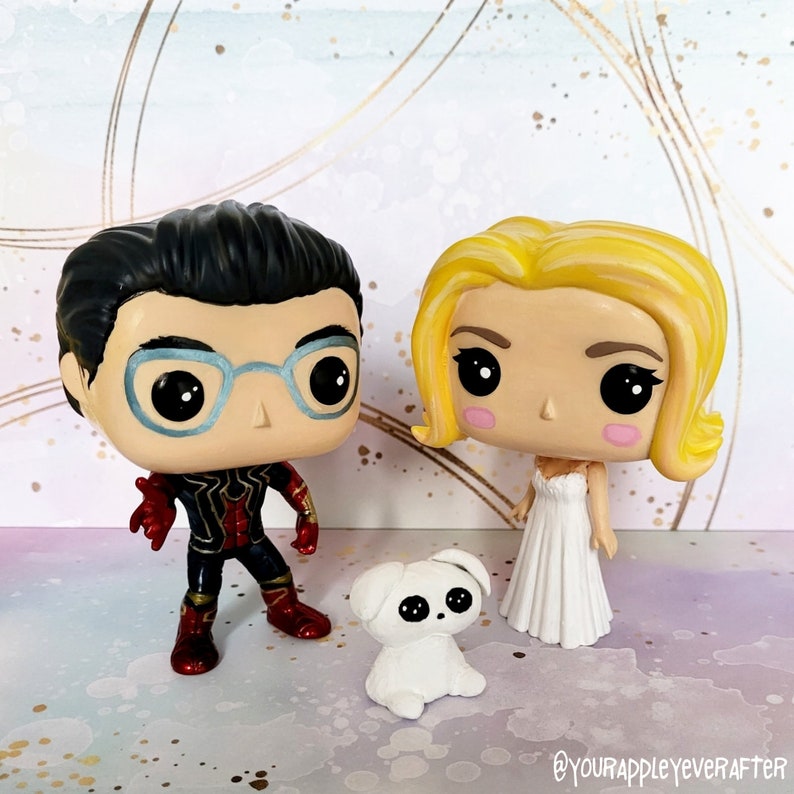 CUSTOM Funko Pop Wedding Decoration Character Figures Cake - Etsy