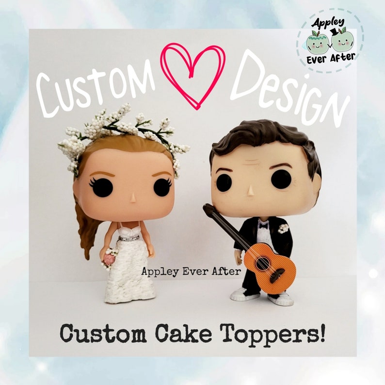 CUSTOM Funko Pop Wedding Decoration Character Figures Cake - Etsy