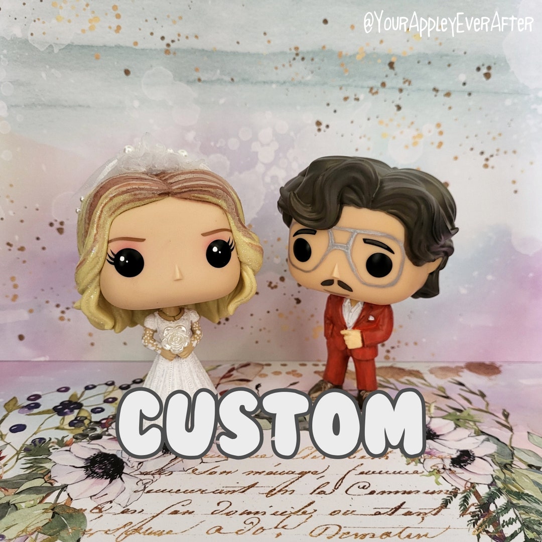 CUSTOM Funko Pop Wedding Decoration Character Figures Cake - Etsy
