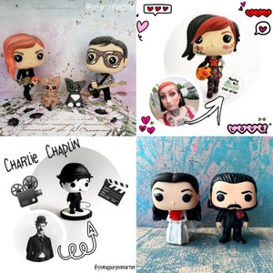 CUSTOM Funko Pop Wedding Decoration Character Figures Cake - Etsy