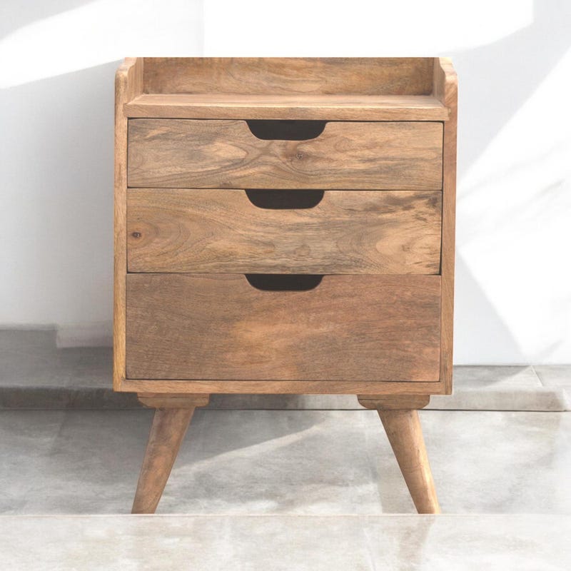Night Stand With Drawers - Etsy