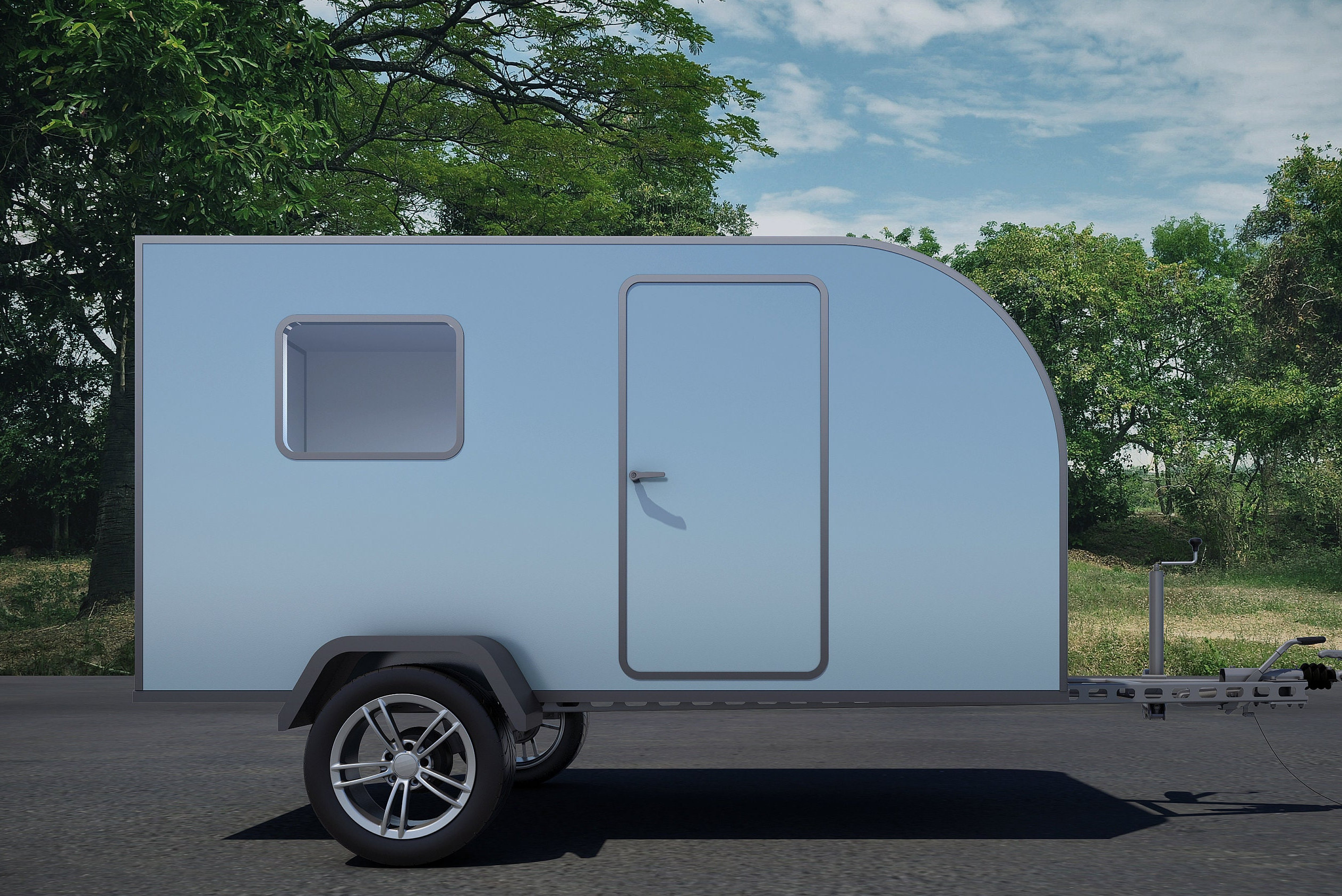 Camper / Caravan / RV / Camper Trailer (outdoor / Off-road). Plans. PDF ...