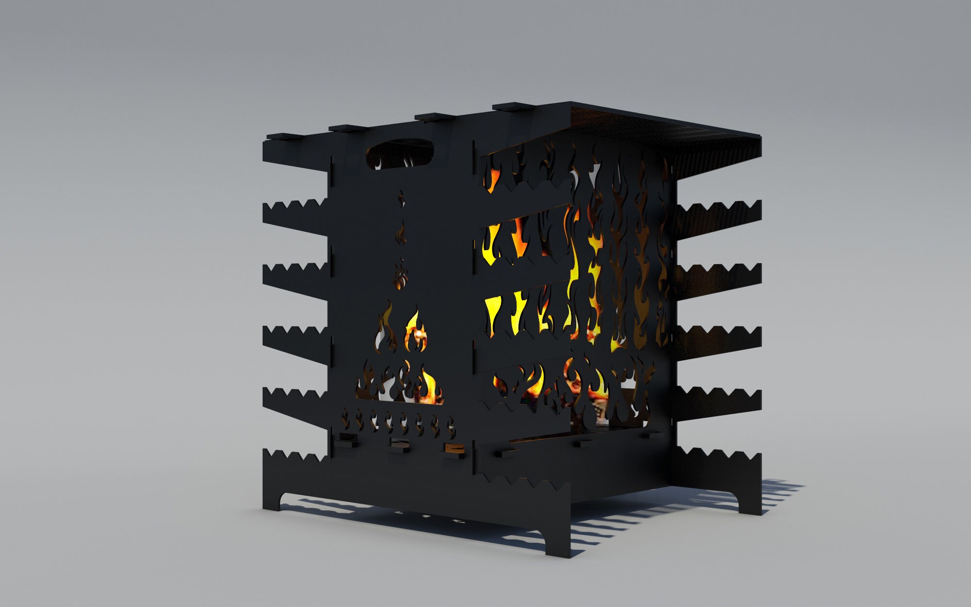 Firepitt / Bush Stove / Grill / Portable Fire Wood Stove / Outdoor ...